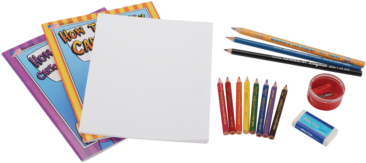 Supermart.com. How To Draw Cartoons! Kit