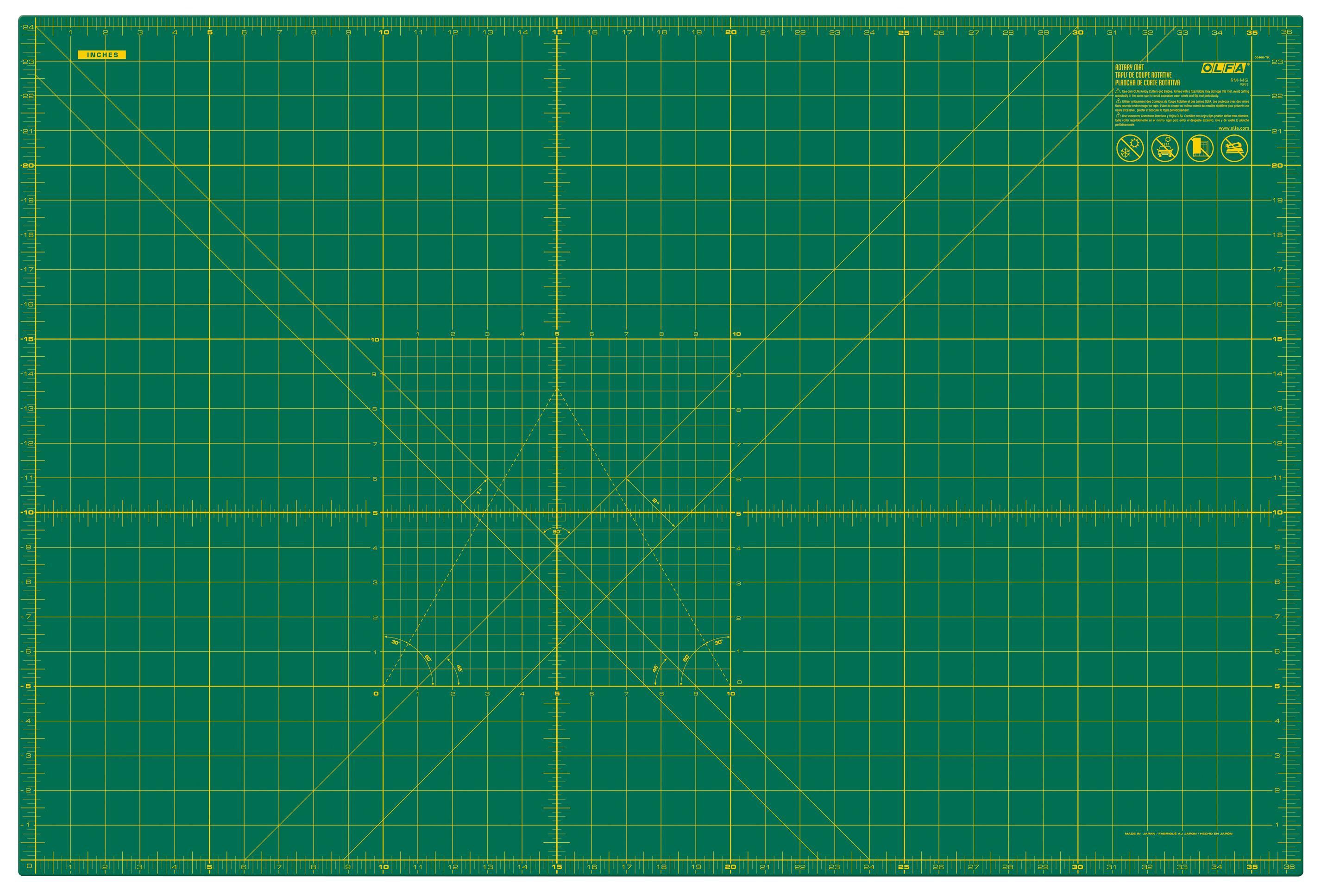 Supermart.com. OLFA Gridded Cutting Mat 24"X36"
