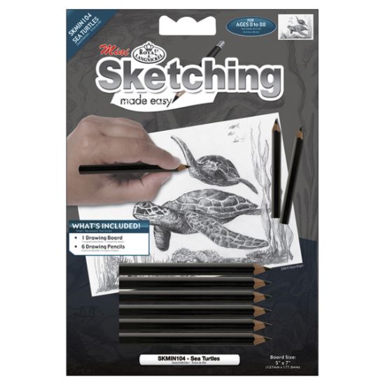 Supermart.com. Sketching Made Easy Kit 5'x7" Sea Turtles