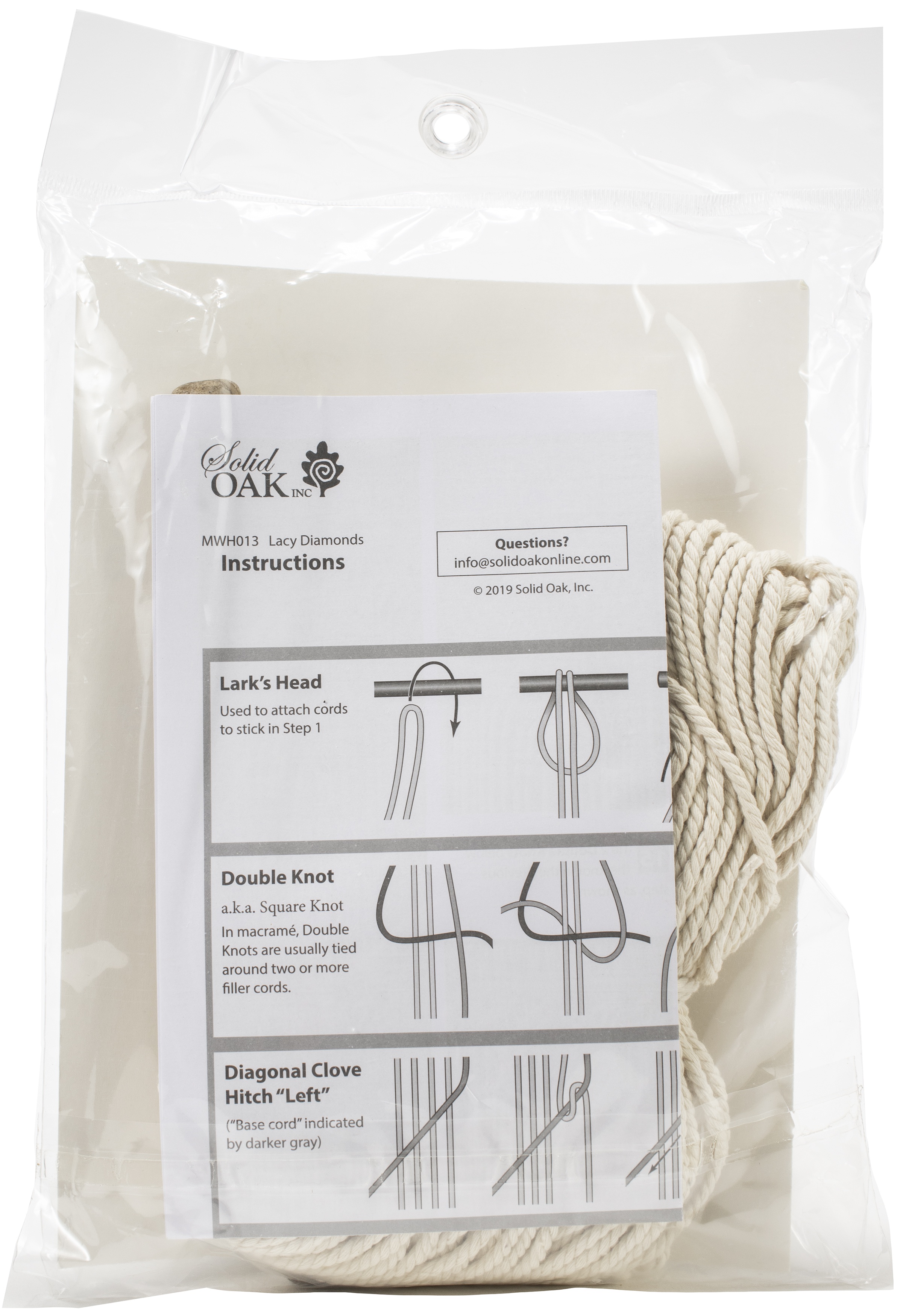 Supermart.com. Small Format Macrame Kit Lacy Squares