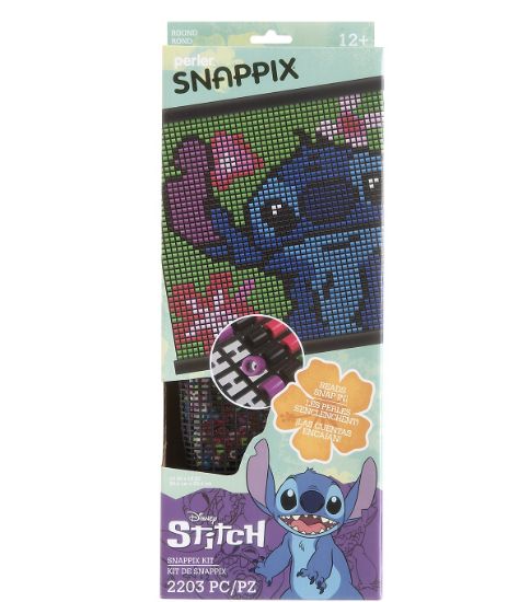 Supermart.com. Perler Snappix Kit 12"X12"-Disney Stitch