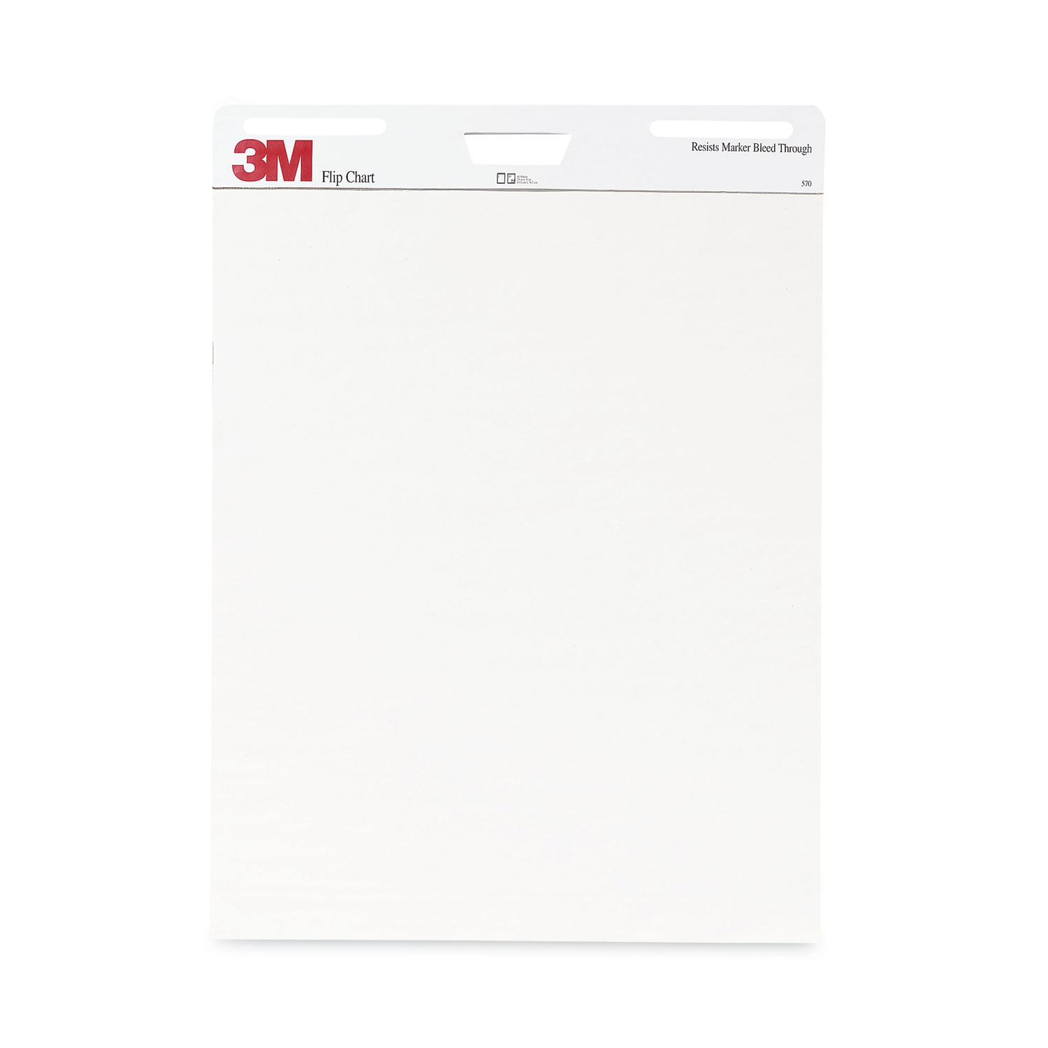 Supermart.com. 3M™ Professional Flip Chart Pad, Unruled, 25 x 30, White ...