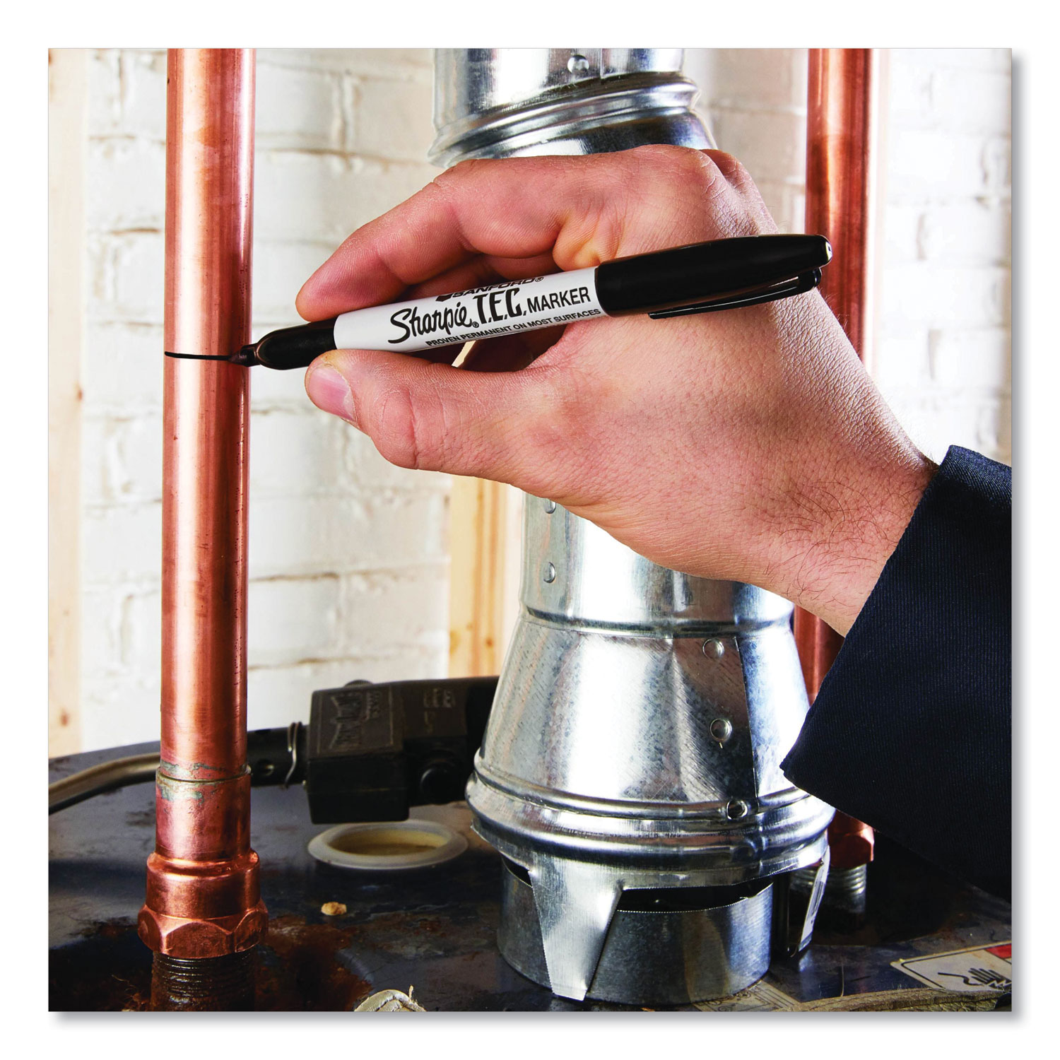 Supermart.com. Sharpie® Trace Element Certified Marker, Black, 1 Each