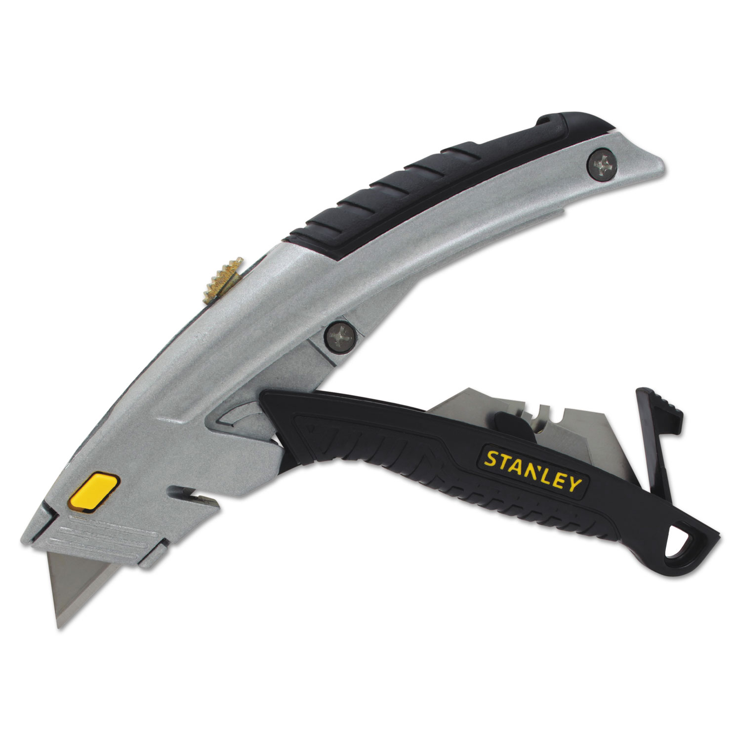 Supermart.com. Stanley® Curved Quick-Change Utility Knife, Stainless ...