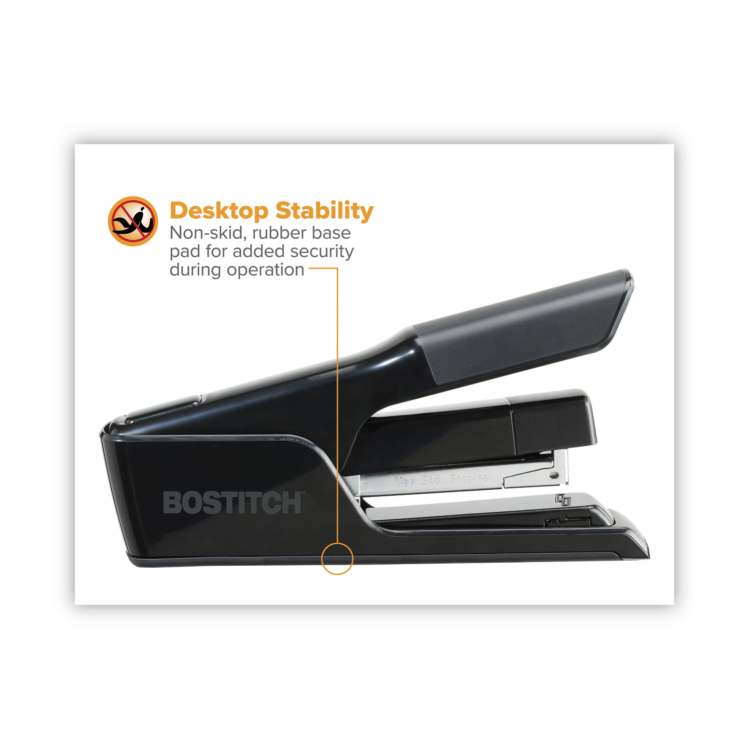 Supermart.com. Bostitch® EZ Squeeze 40 Stapler, 40-Sheet Capacity, Black