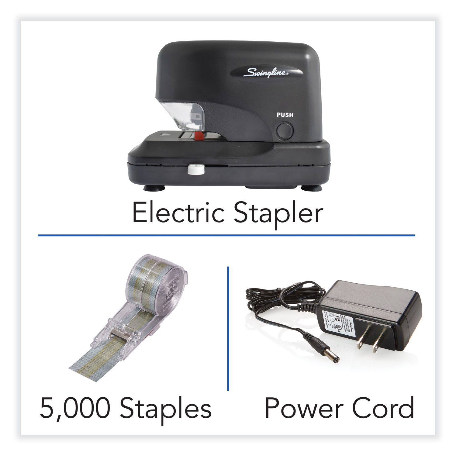 Supermart.com. Swingline® High-Volume Electric Stapler, 30-Sheet ...