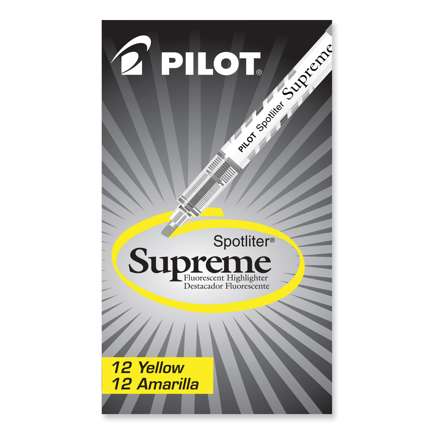 Supermart.com. Pilot® Spotliter Supreme Highlighter, Chisel Tip ...